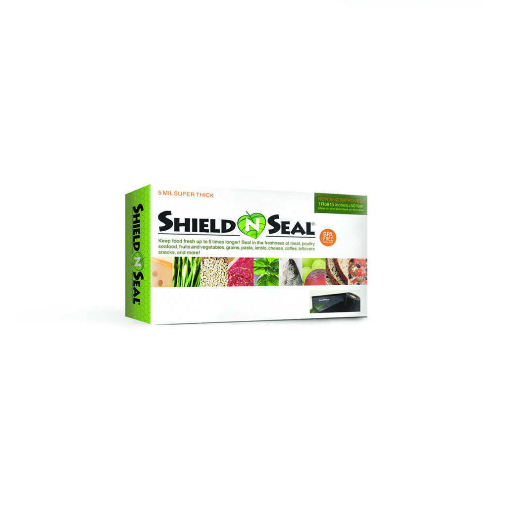 Clear And Black Vacuum Seal Rolls | Shield N Seal